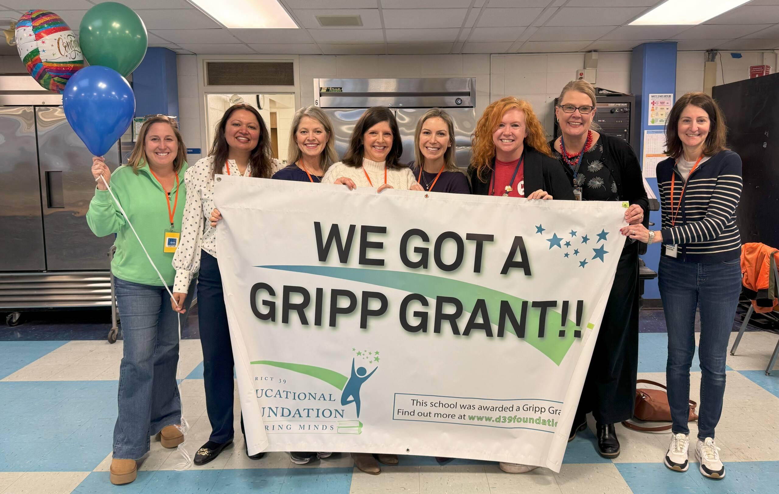 Foundation Awards a Spring Gripp Grant - District 39 Educational Foundation